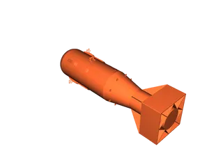 Little Boy Bomb by Ahmed Alsarraf | Download free STL model ...