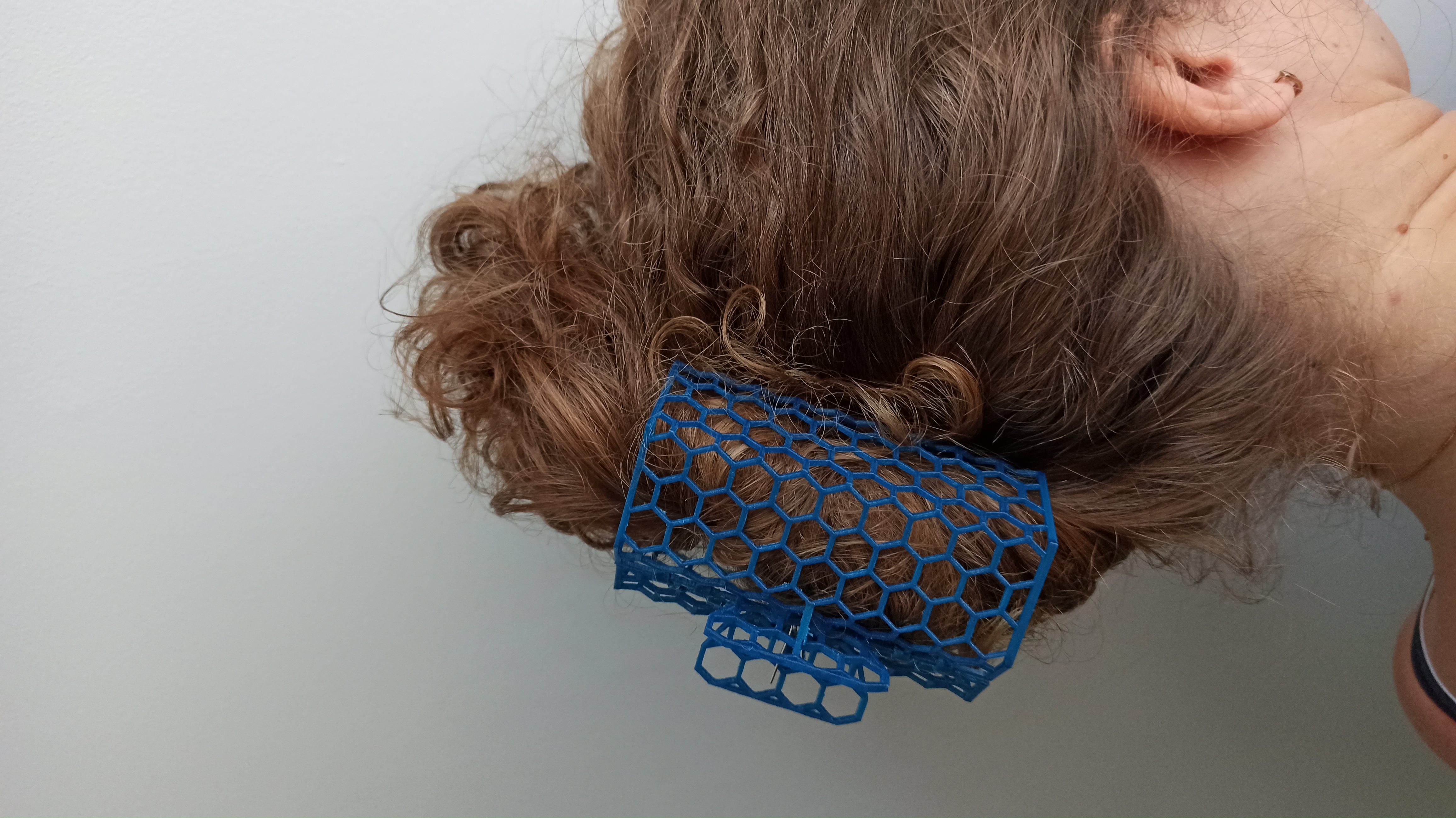 Hexagonal hair clip by David | Download free STL model | Printables.com