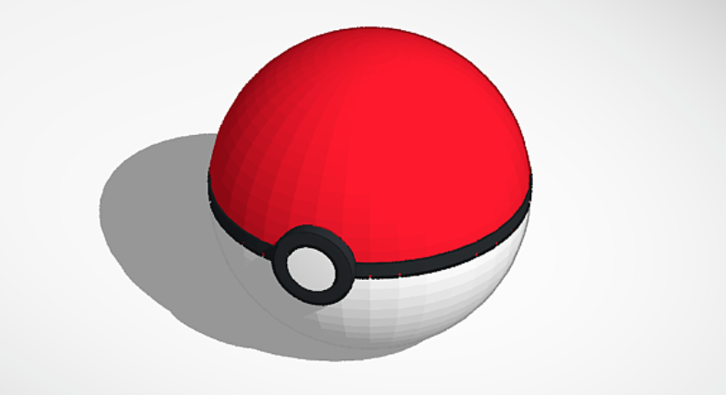 Pokeball by A_lost_sharketh | Download free STL model | Printables.com