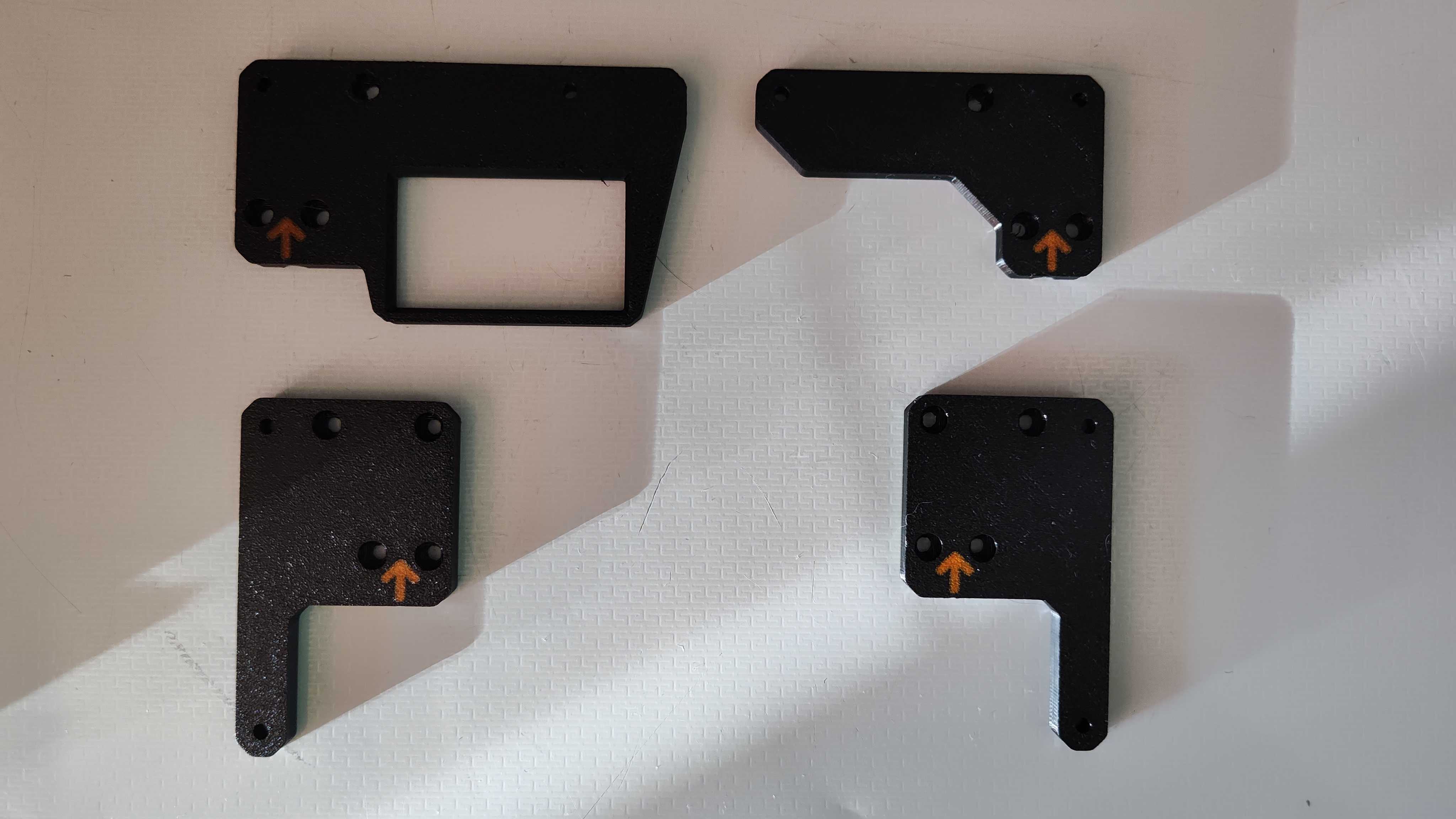 Prusa Enclosure Filament Guides for MMU by bear454 | Download free STL ...