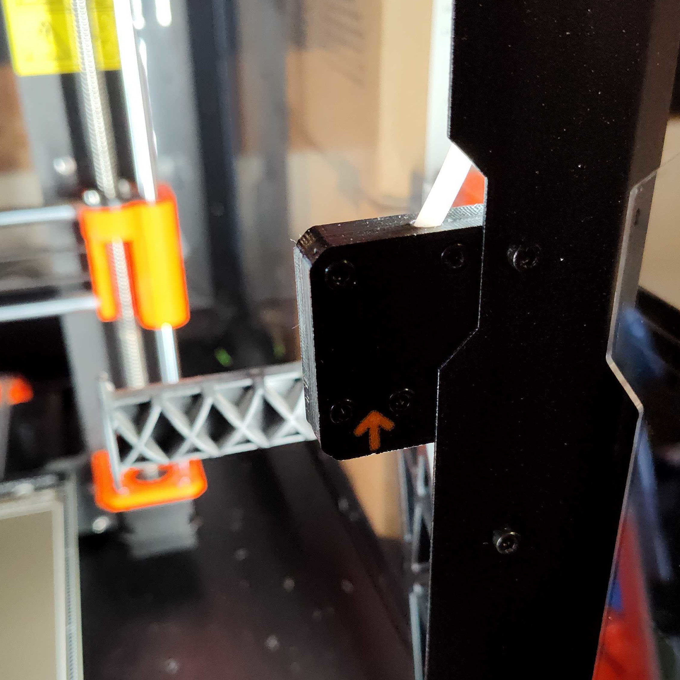 Prusa Enclosure Filament Guides for MMU by bear454 | Download free STL ...