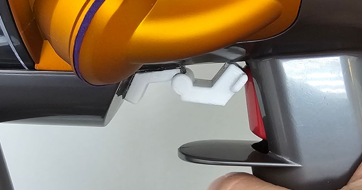 Dyson V15 Trigger Lock by Scott | Download free STL model | Printables.com