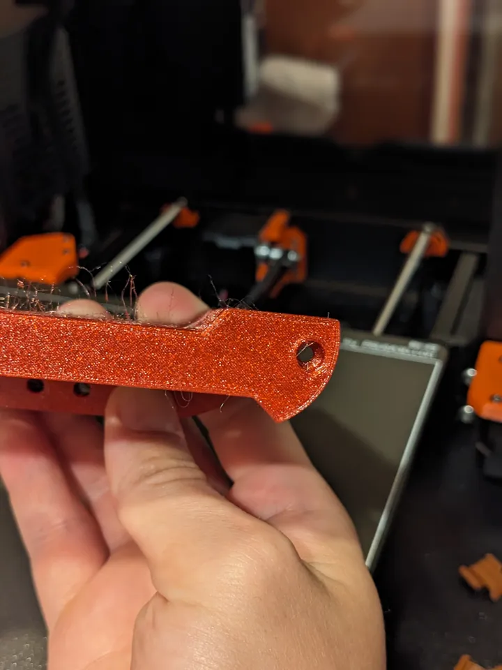 MMU2 tube feeder for the Prusa enclosure with honeycomb pattern by Ben ...