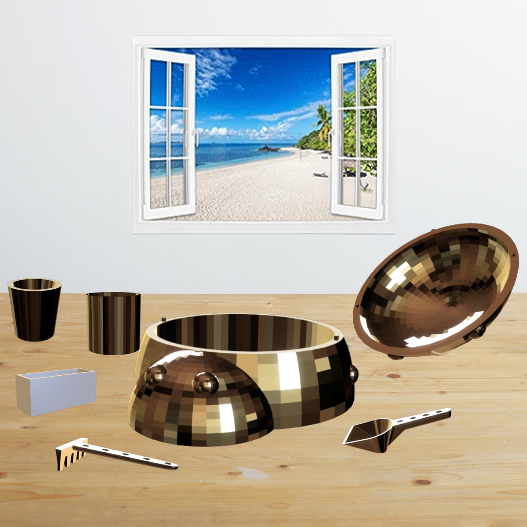 Ladybird Sandbox Play Set - 7 Piece Set by 3D Elf | Download free STL ...