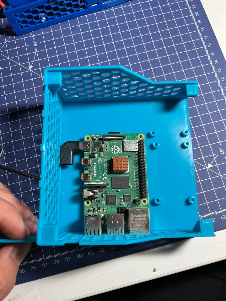 Creality Ender 3 Pro - Rear Case with Raspbery Pi 4 (suitable for ...