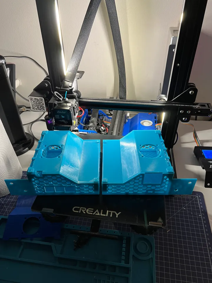 Creality Ender 3 Pro - Rear Case with Raspbery Pi 4 (suitable for ...