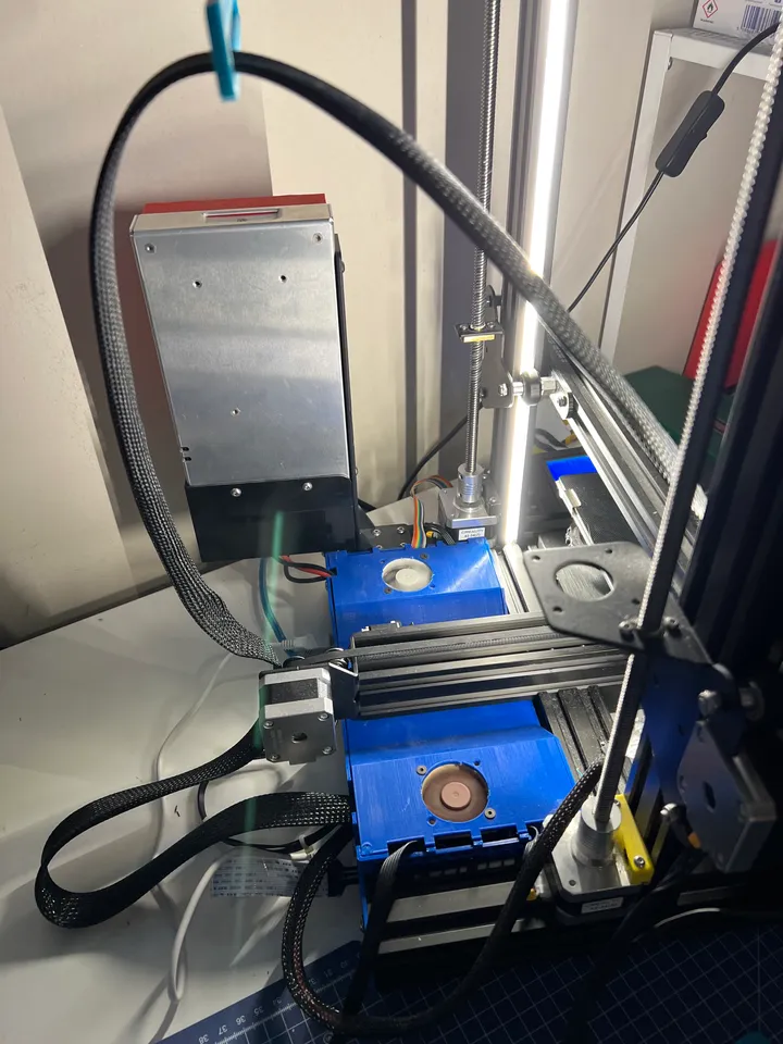 Creality Ender 3 Pro - Rear Case with Raspbery Pi 4 (suitable for ...