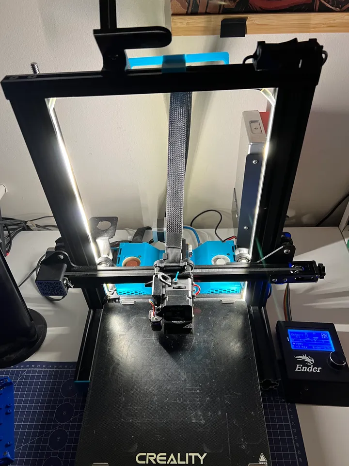 Creality Ender 3 Pro - Rear Case with Raspbery Pi 4 (suitable for ...