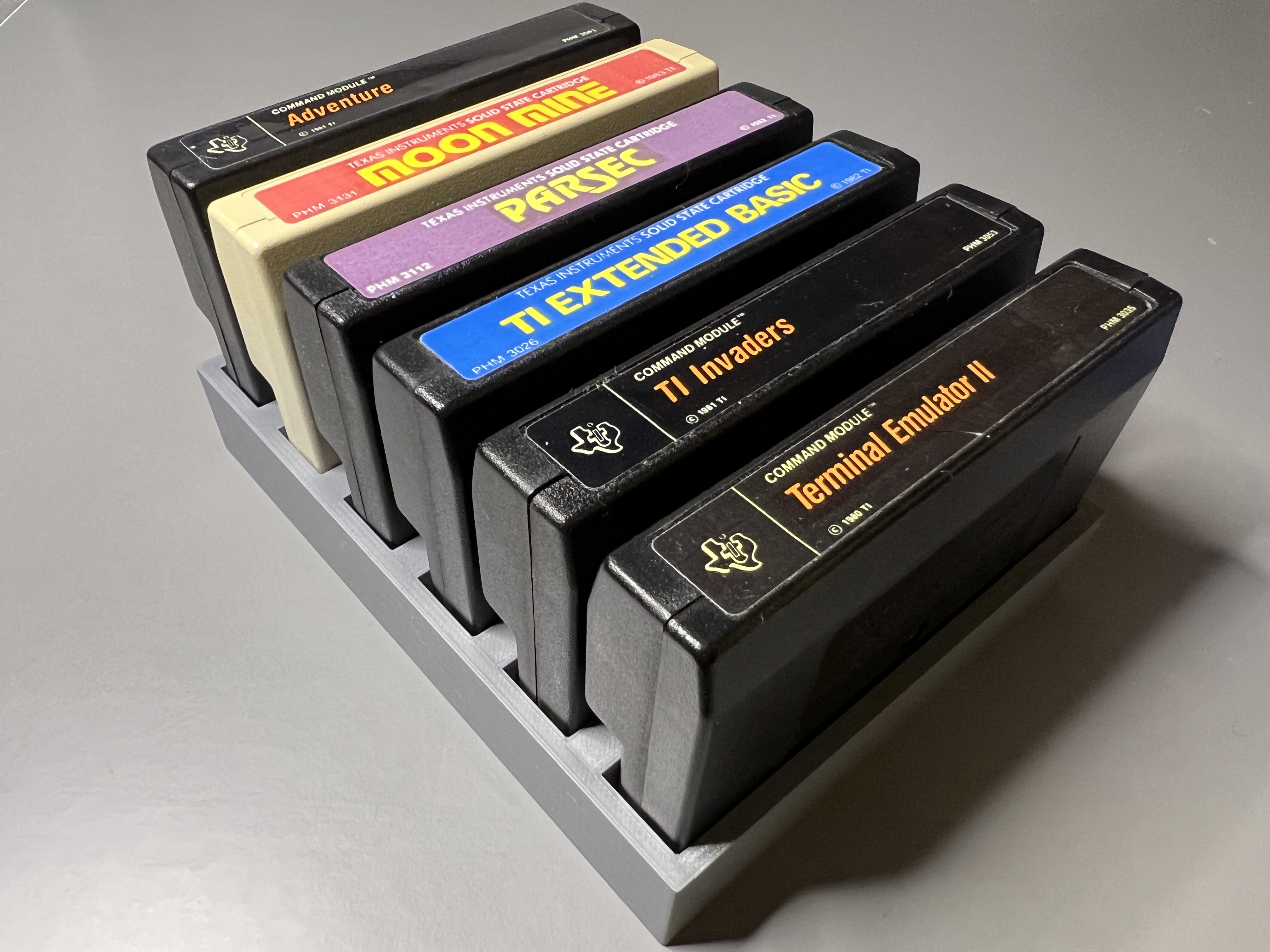 TI-99 Cartridge Tray by argoolsbee | Download free STL model ...