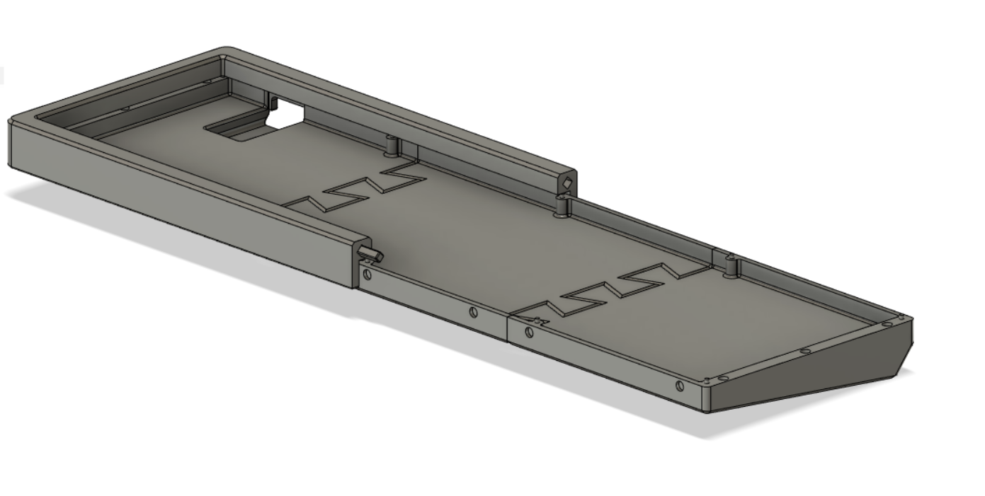 Southpaw75 3DP Keyboard Case by WingWong | Download free STL model ...