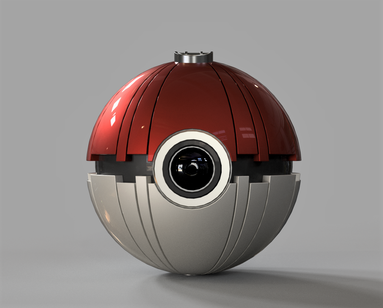 Pokeball Thermal Detonator for 1:12, 1:6 and 1:1 scale figures and ...