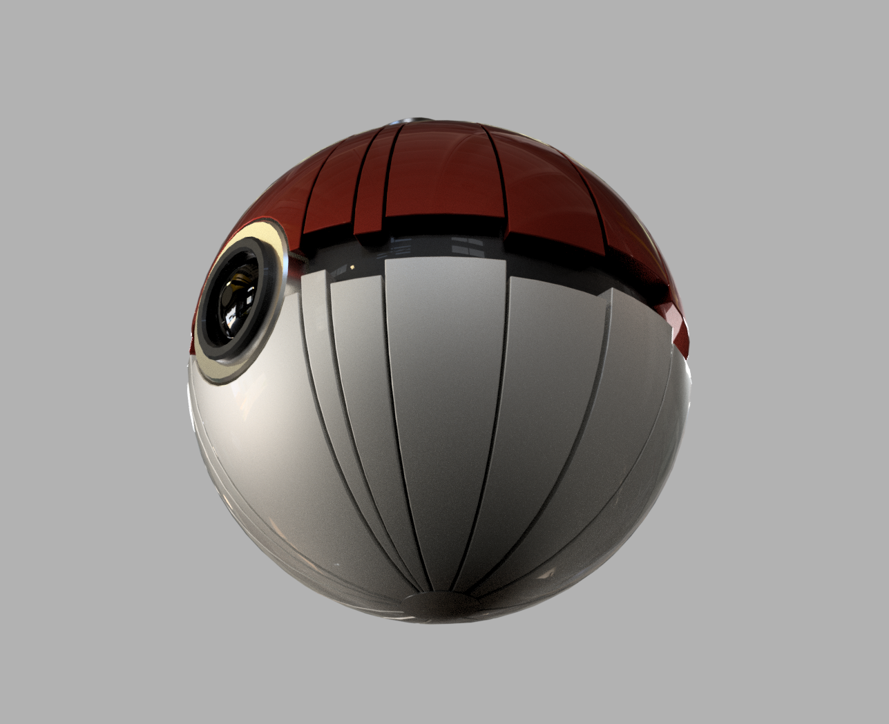 Pokeball Thermal Detonator for 1:12, 1:6 and 1:1 scale figures and ...