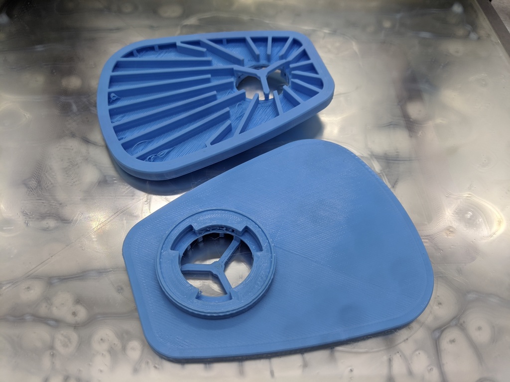 MSA Advantage 200 3M 603 Cartridge Filter Adapter Plate by Brett Norman ... MSA Advantage 200 3M 603 Cartridge Filter Adapter Plate by Brett Norman ...