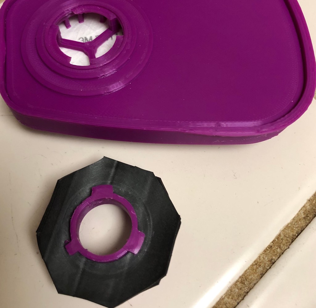 MSA to 3M Bayonet Adapter (Advantage 200 Respirator) by Brett Norman ...