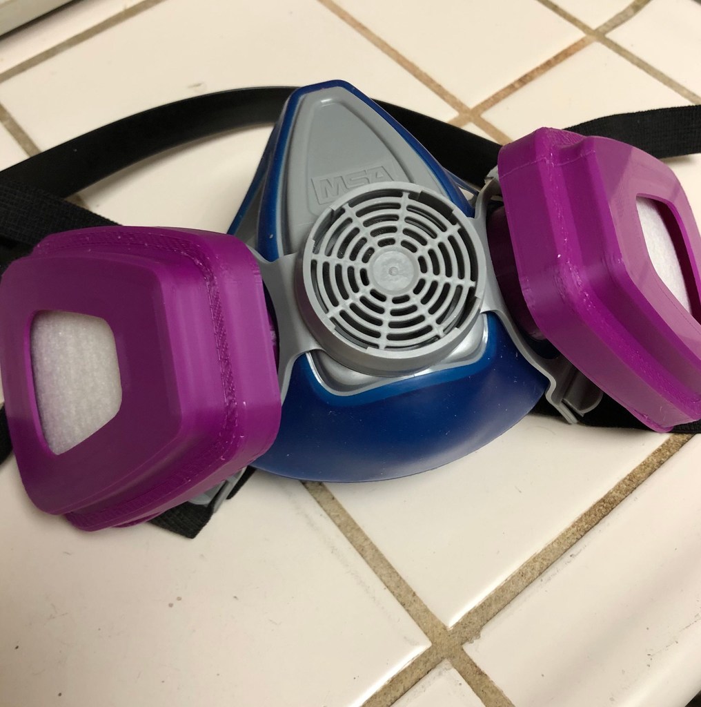 MSA to 3M Bayonet Adapter (Advantage 200 Respirator) by Brett Norman ...