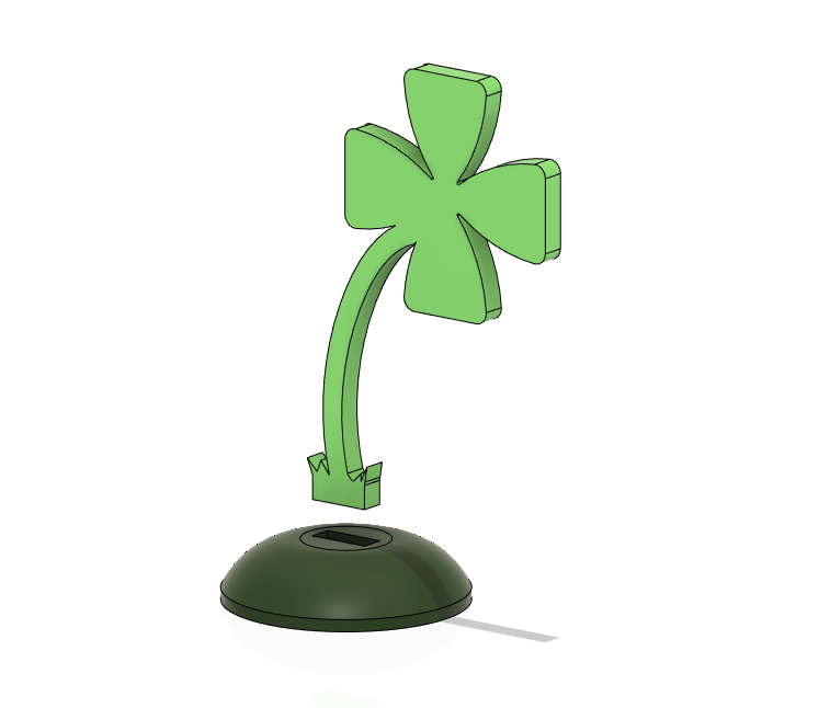 Shamrock with stand by C.Wyatt | Wyatt Industries | Download free STL ...