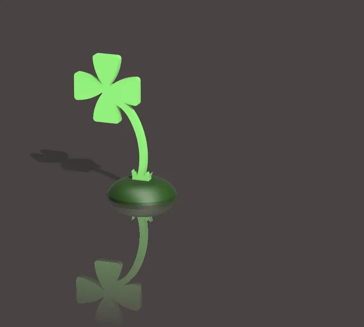 Shamrock with stand by C.Wyatt | Wyatt Industries | Download free STL ...