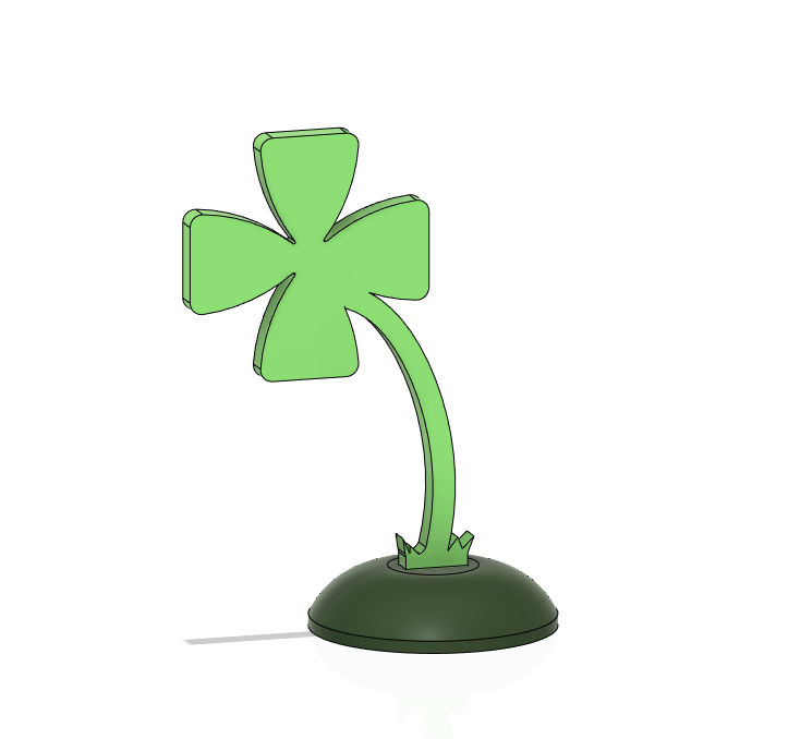 Shamrock with stand by C.Wyatt | Wyatt Industries | Download free STL ...