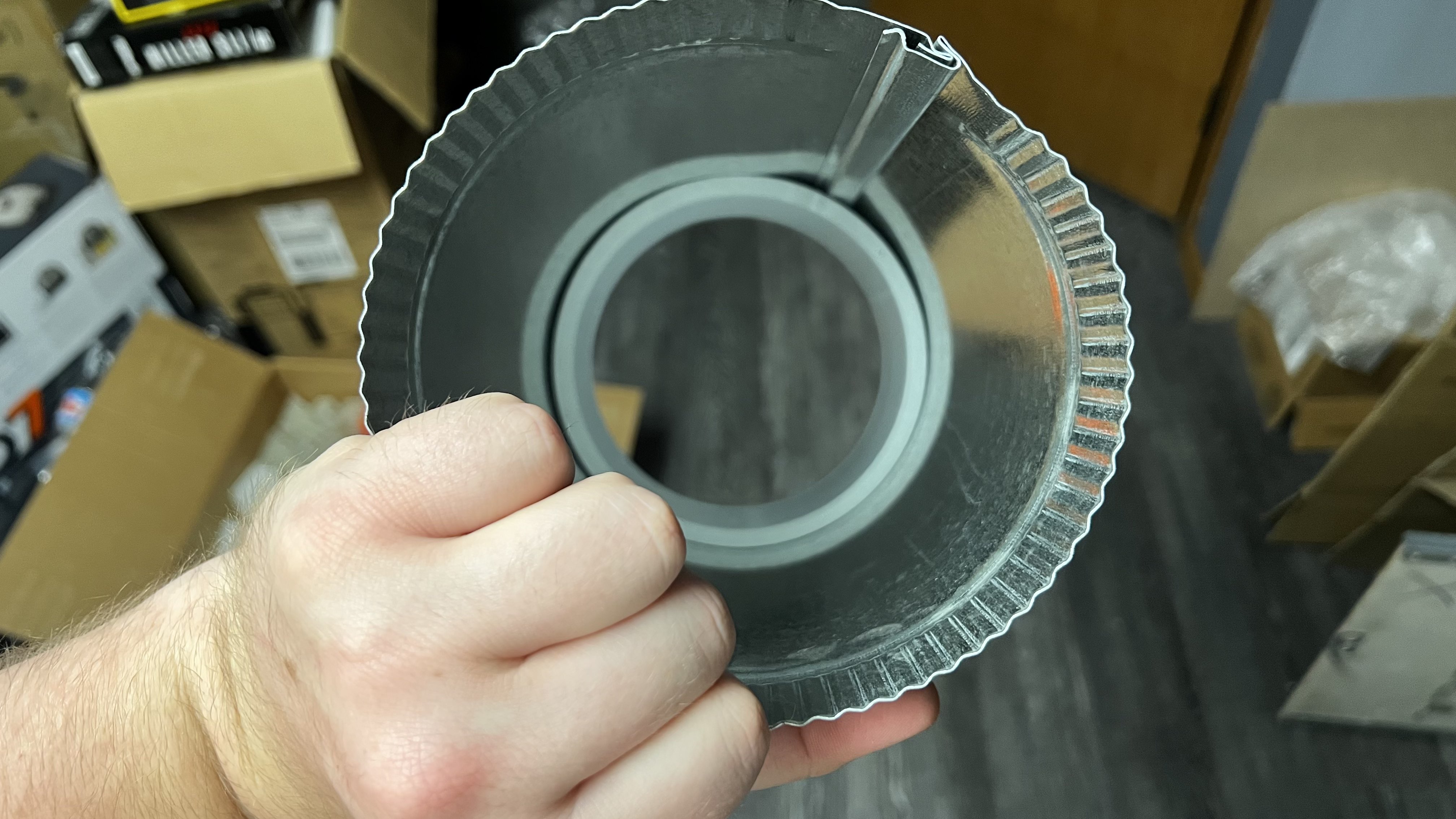 140mm PC Fan to 6" HVAC Duct Adapter by Tatanka | Download free STL ...