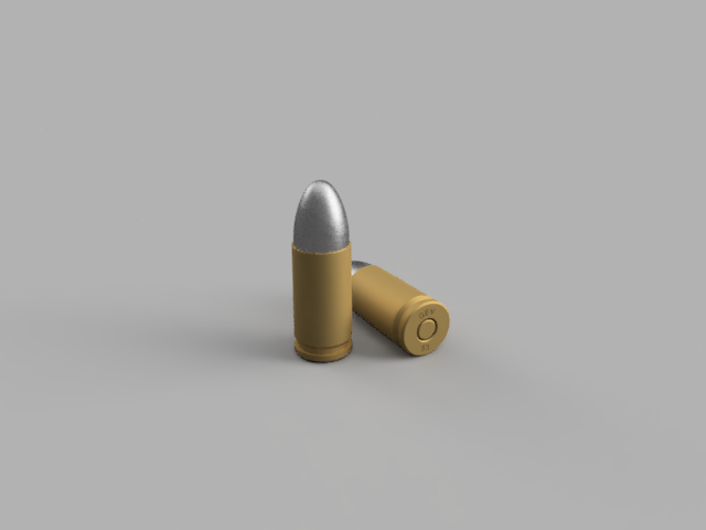 9x19 Parabellum rounds by Wolfgang Sagichnet | Download free STL model ...