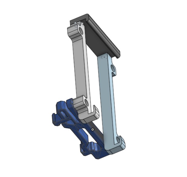 RB Pi mount DIN by Petr Bílek | Download free STL model | Printables.com