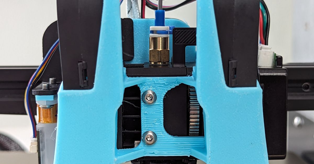 BIQU H2 V2S Compact Mount for Ender 3 Pro by scrith | Download free STL ...