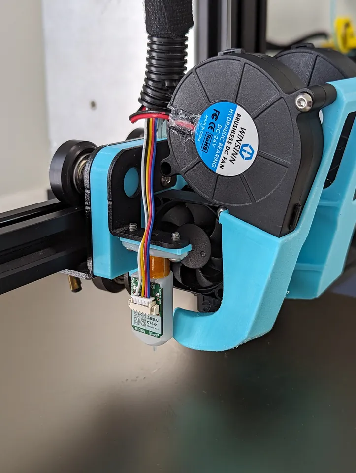 BIQU H2 V2S Compact Mount for Ender 3 Pro and MicroProbe v2 or BL Touch ...