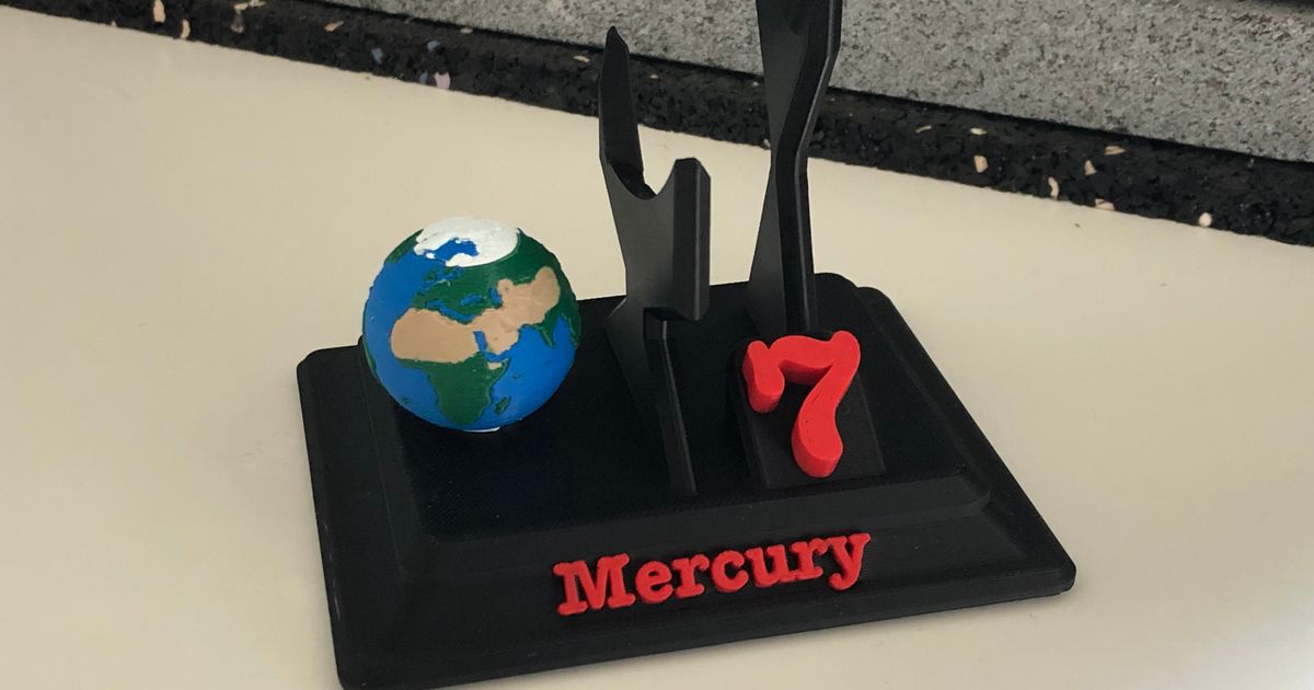 Multicolor Stand for the awesome Mercury Capsule from Lopatka by Healow ...