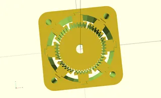 Blind Stepper Motor by Titafubaki | Download free STL model ...