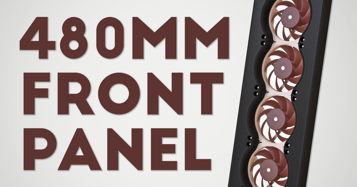 480mm Front Panel by The3Designer | Download free STL model ...