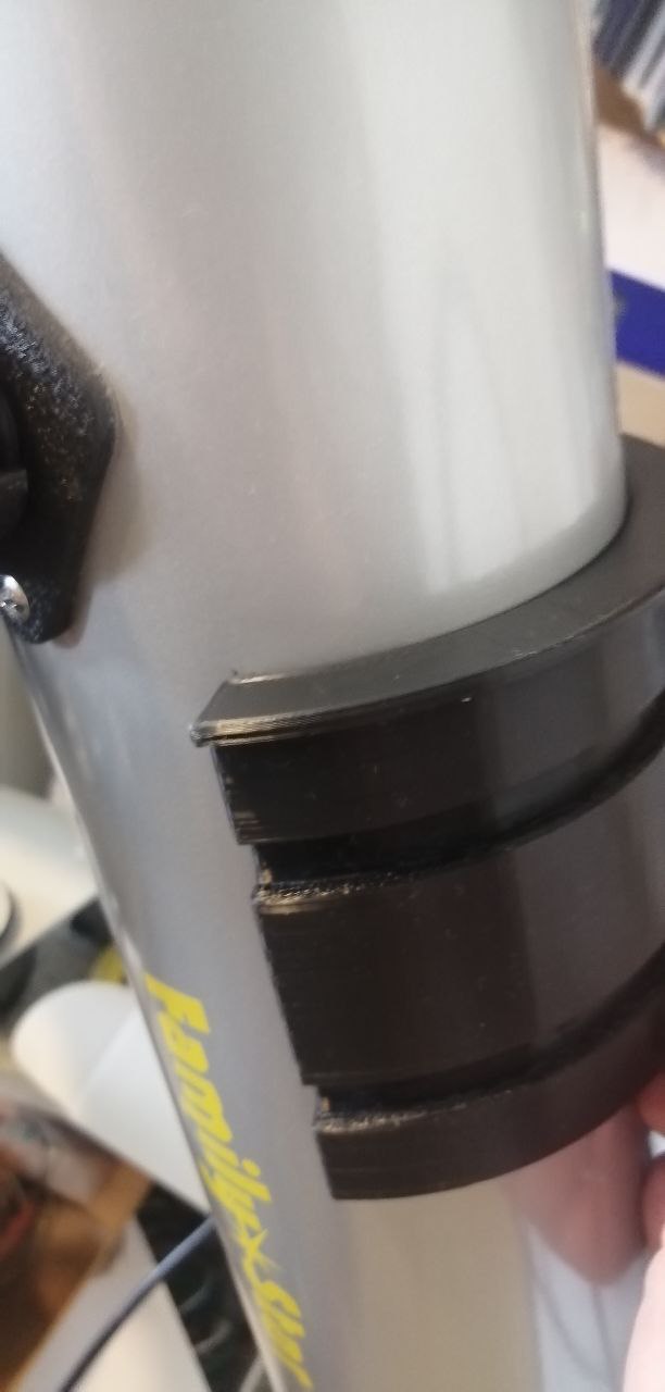 Telescope adapter for 120mm tube to EQ1-Mount (140mm) by Paludarium ...