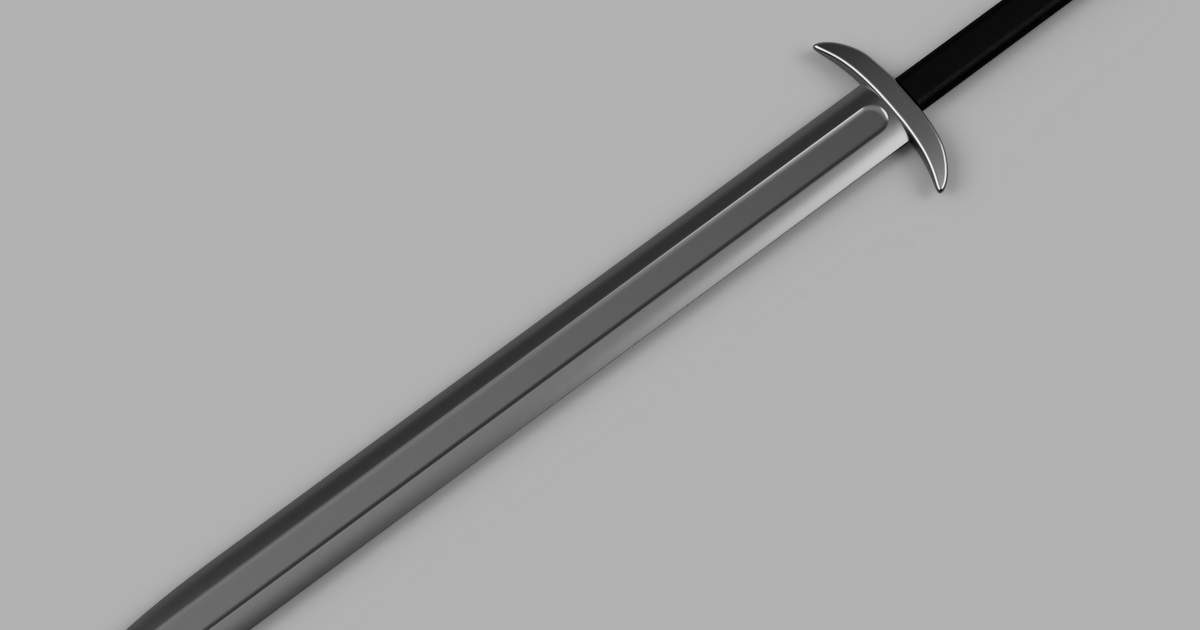 Uhtred's Sword - The Last Kingdom by Tasartir | Download free STL model ...