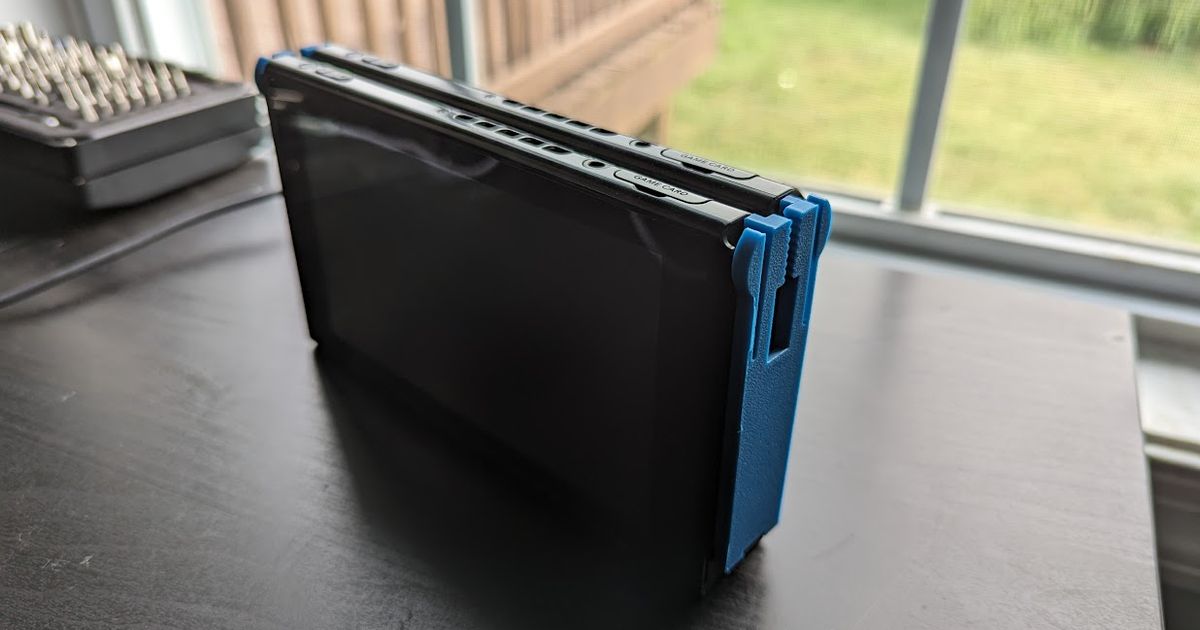 Double Switch Tablet Holder by Viledisgorgement | Download free STL ...