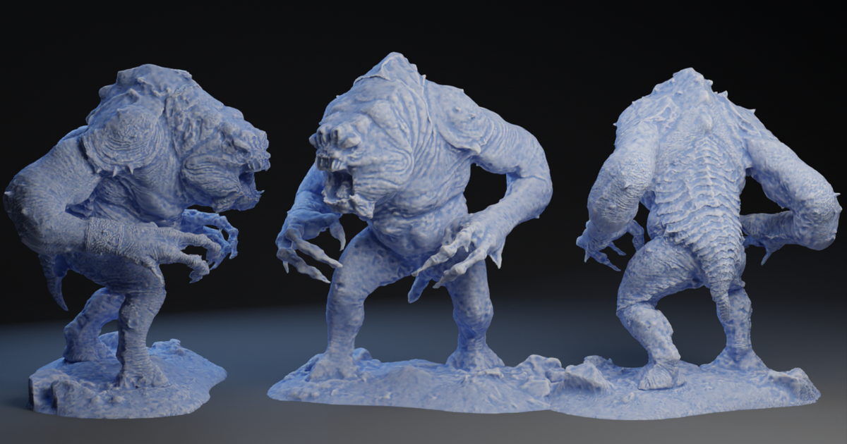 Rancor by Peter Farell | Download free STL model | Printables.com