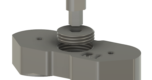 Magnetic foot for mounting underneath the baseplate of the Prusa ...