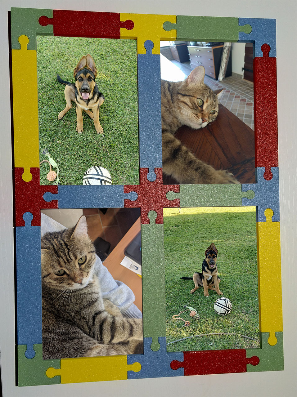 Puzzle Photo Frame Modular by SilMan3D | Download free STL model ...