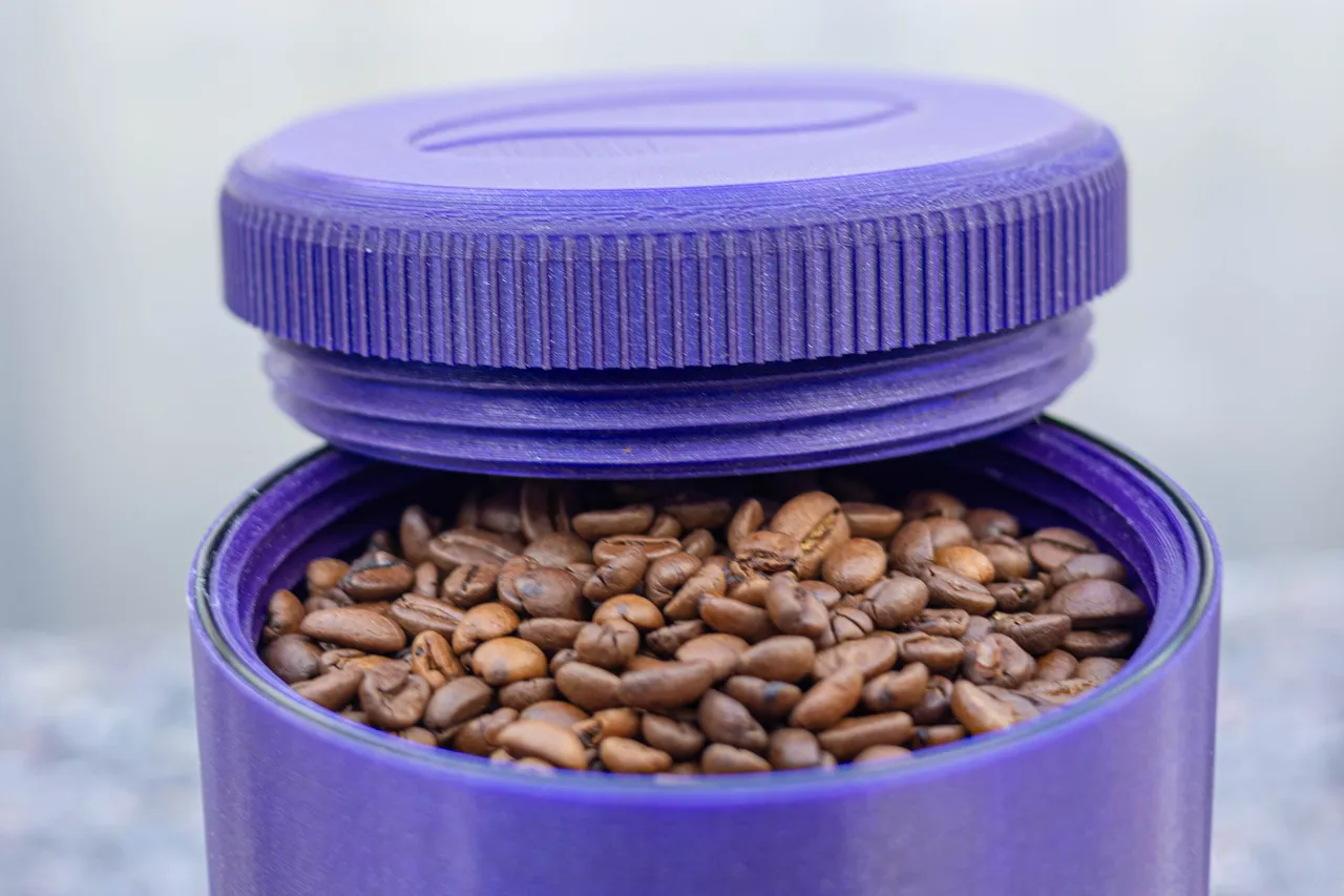 Airtight Coffee Bean Container - Two sizes by trudslev | Download free ...