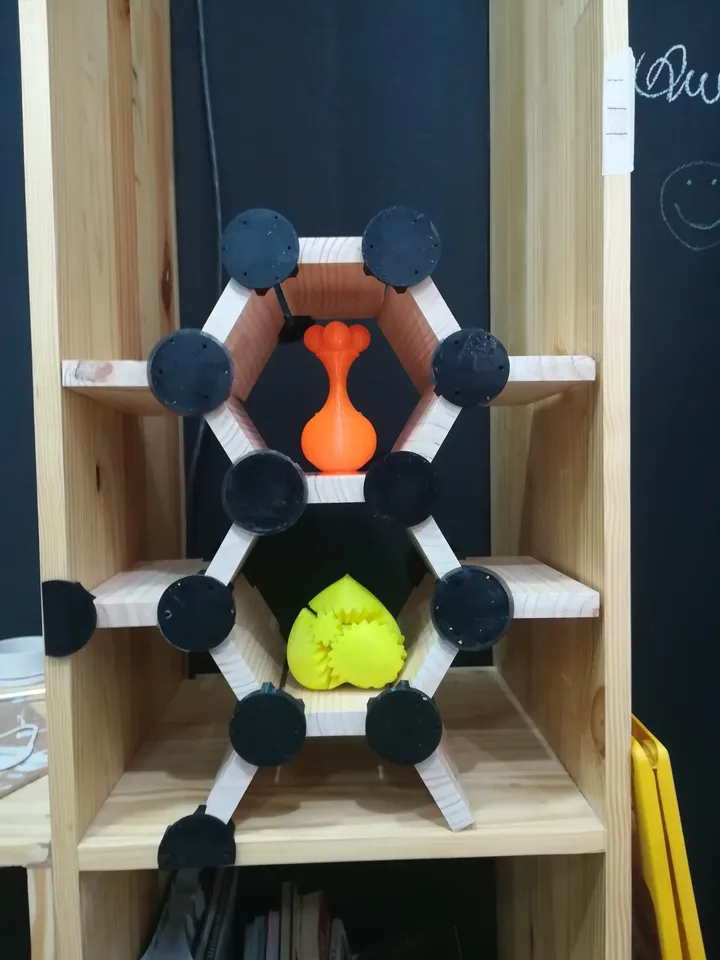 honeycomb modular furniture by Fagua F | Download free STL model ...