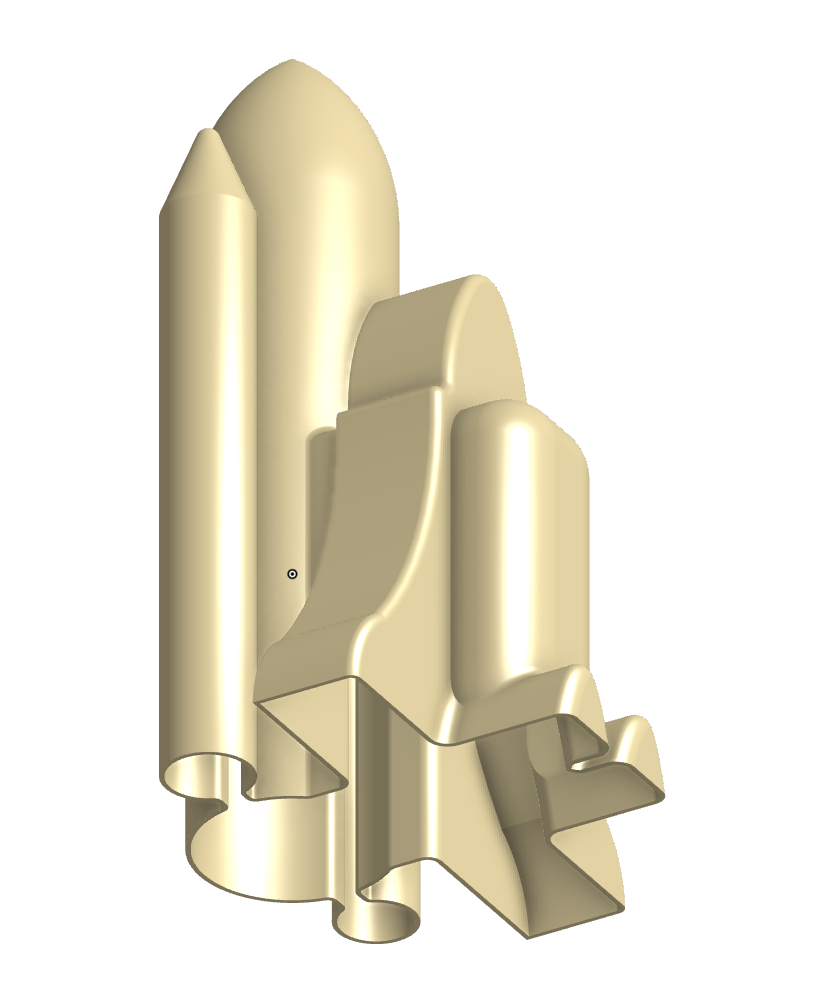 Space Shuttle Sand Mold by BT | Download free STL model | Printables.com