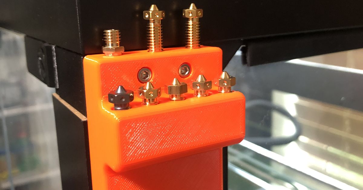 MK4 Nozzle Storage by kellysparky | Download free STL model ...