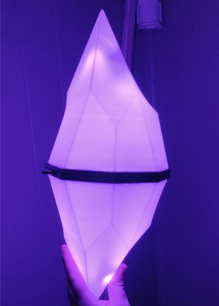 Hanging Crystal Lamp by Deadpaul_ | Download free STL model ...