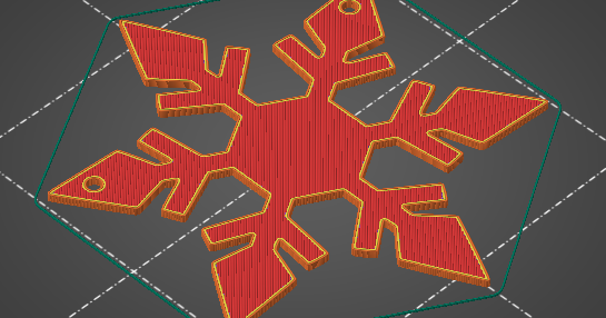 Snowflake Decoration by Jack Murray | Download free STL model ...