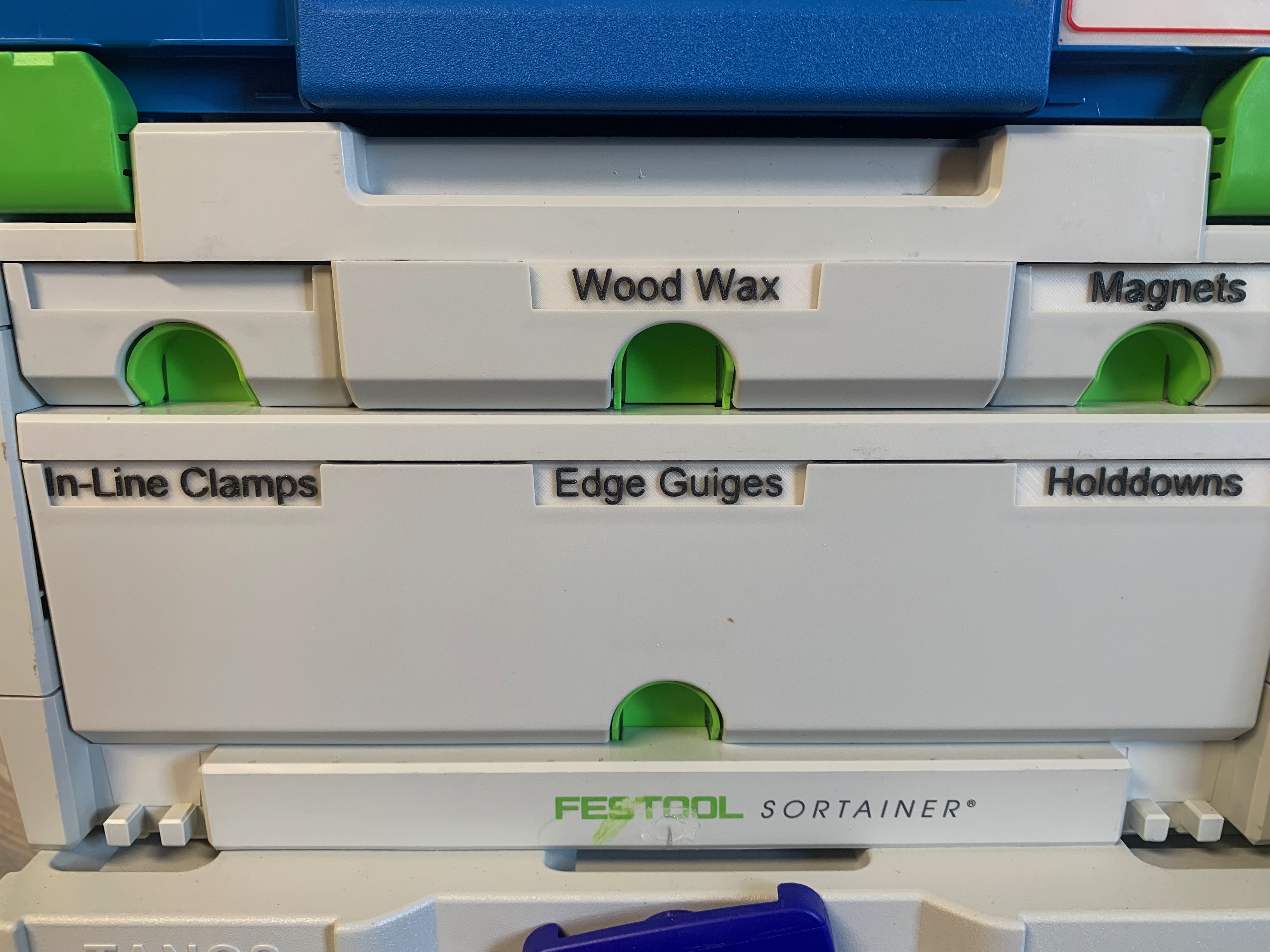 Festool Sortainer Labels by Ragnarx | Download free STL model ...