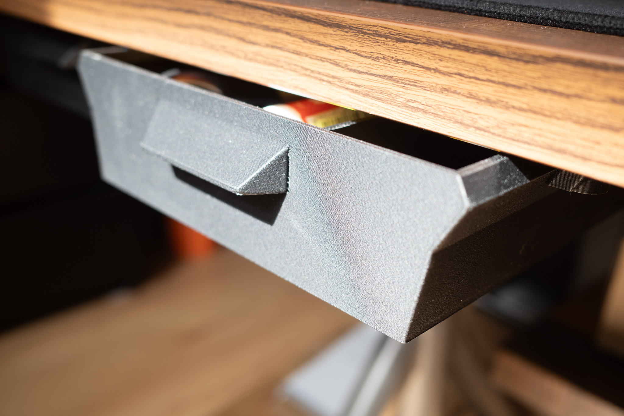 Under Desk Drawer Extended and Wider Screw Hole by Raafk | Download ...