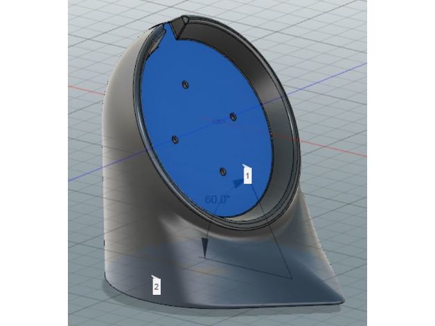 Xiaomi Security Camera 360 by MFTuning | Download free STL model ...