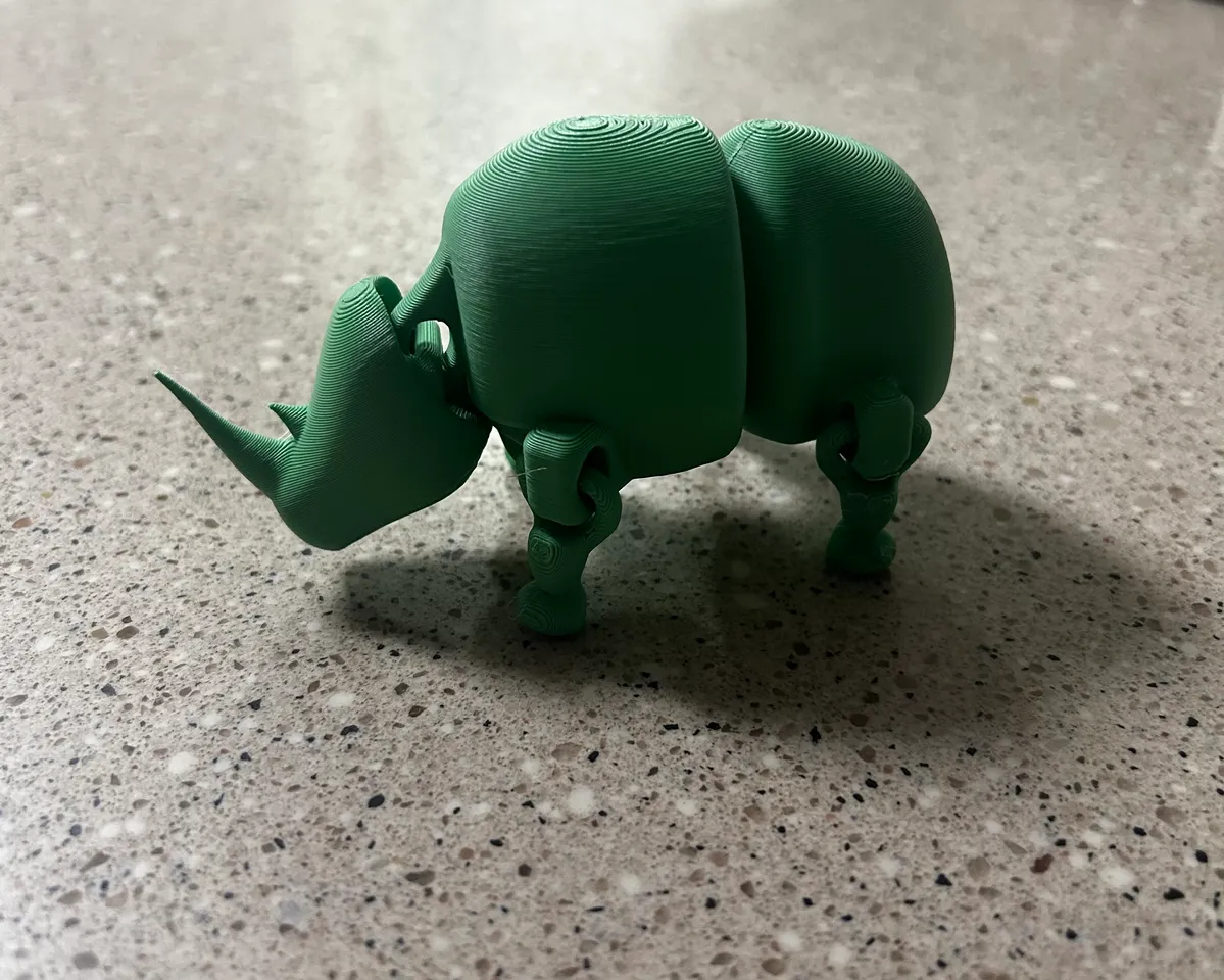 Articulated Rhino by IHaveAHeadAcheNow | Download free STL model ...