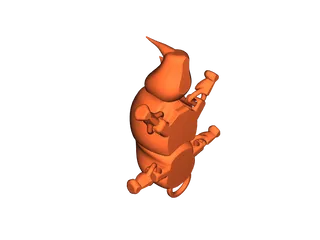 Articulated Rhino by IHaveAHeadAcheNow | Download free STL model ...