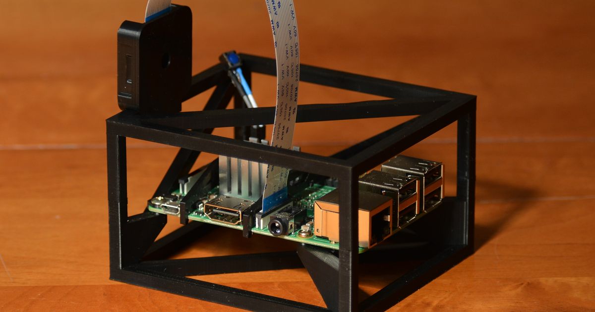 Raspberry Pi cage por Tifn | Descargar modelo STL gratuito | Printables.com