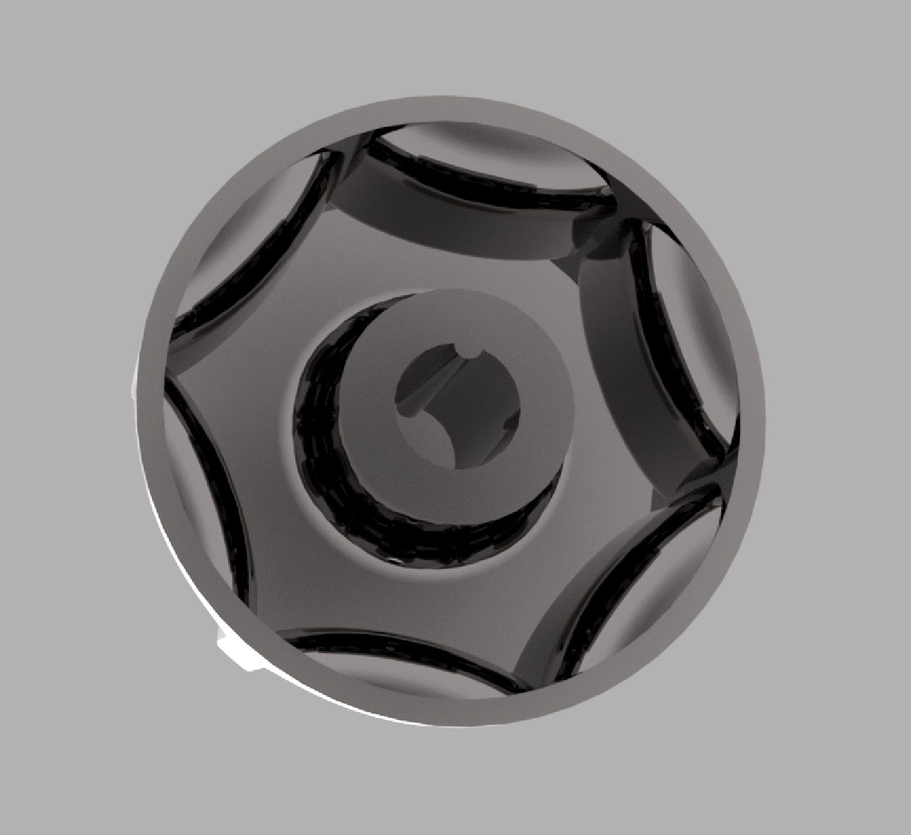 Bathtub drain rotary knob by Thomas Strasser | Download free STL model ...