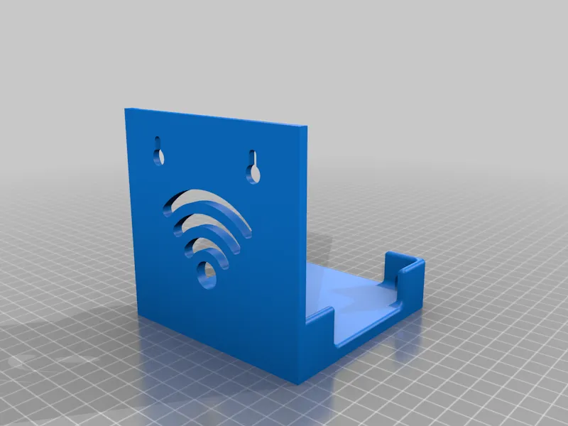 Amplifi HD router wall mount by edcdadstuff | Download free STL model ...